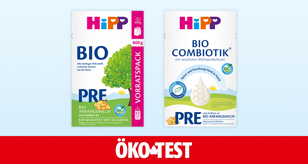 Testbericht Pre-Säuglingsmilchnahrungen | HiPP Fachkreise